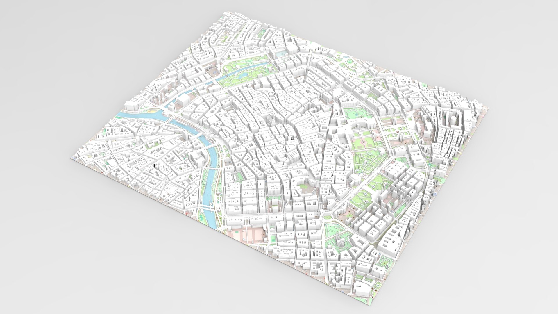 Cityscape Wien Austria 3D Model - TurboSquid 2248294