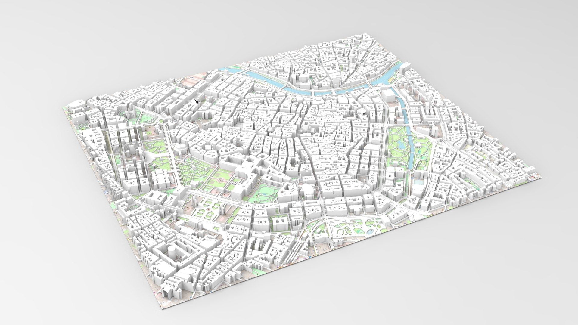 Cityscape Wien Austria 3D Model - TurboSquid 2248294