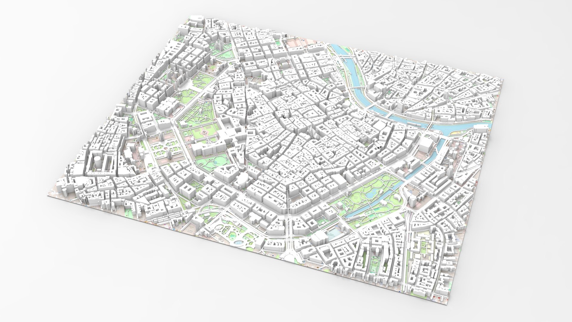 Cityscape Wien Austria 3D Model - TurboSquid 2248294