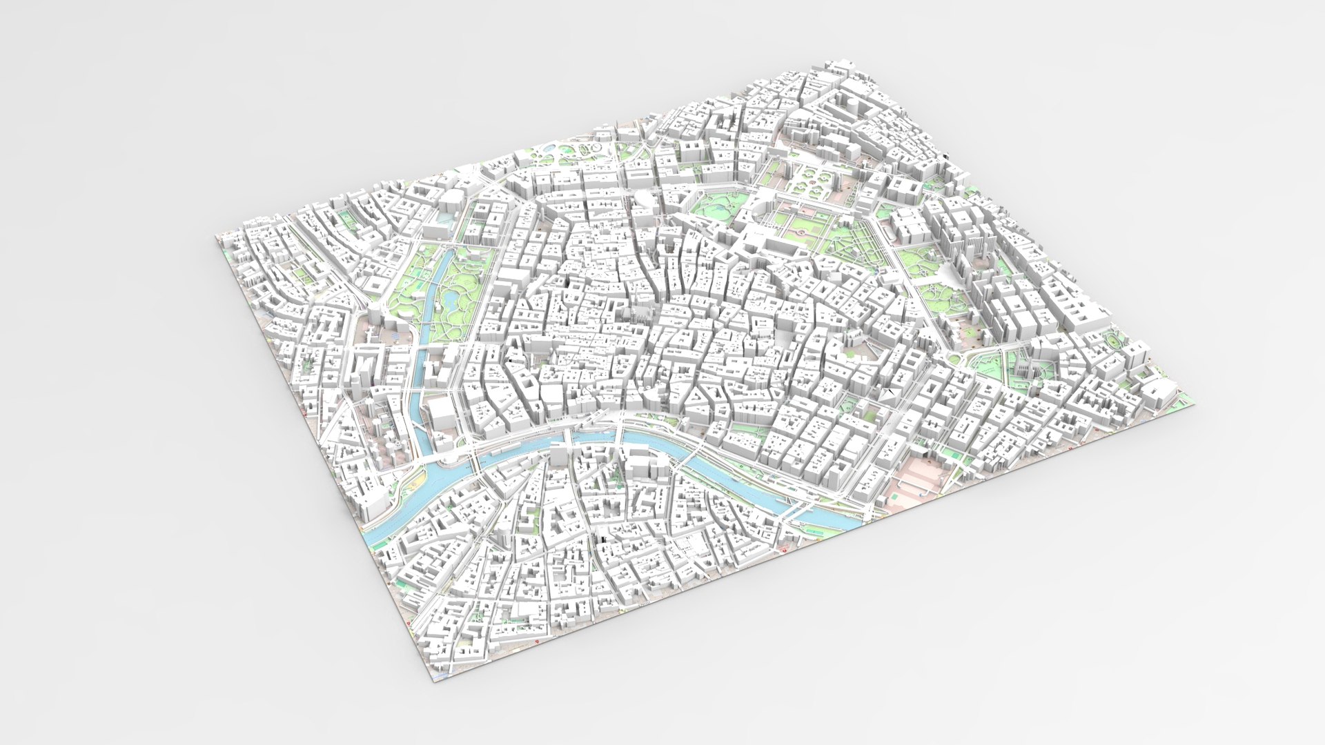Cityscape Wien Austria 3D Model - TurboSquid 2248294