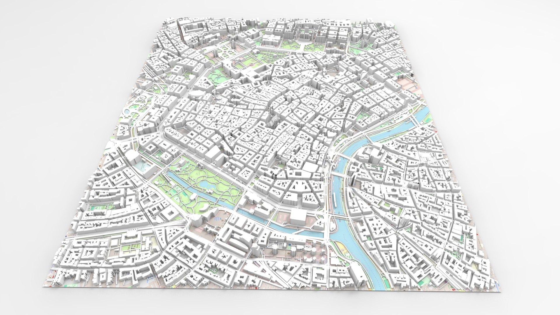 Cityscape Wien Austria 3D Model - TurboSquid 2248294