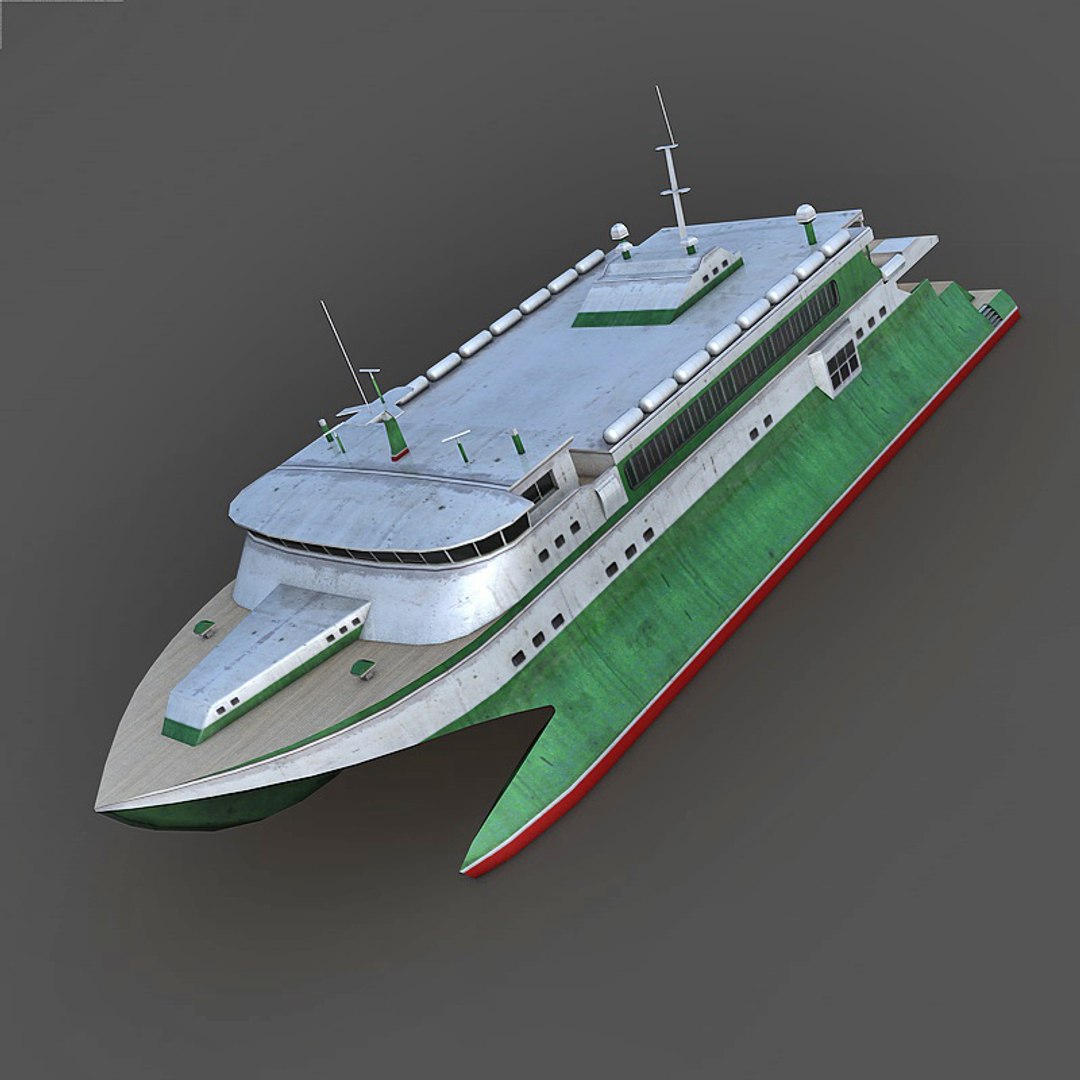 3d Catamaran Model