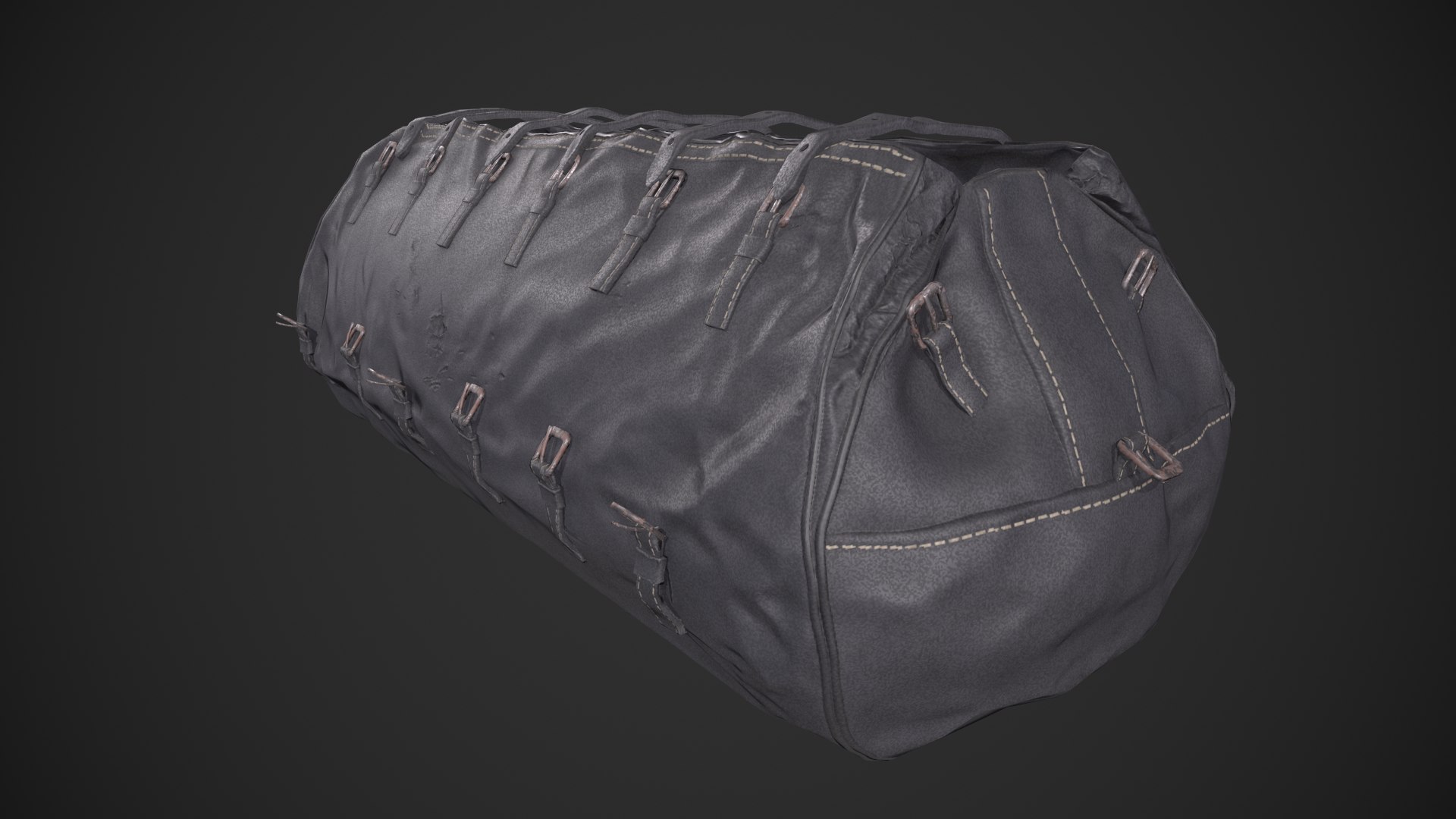 3D Model Leather Bag - TurboSquid 2060751