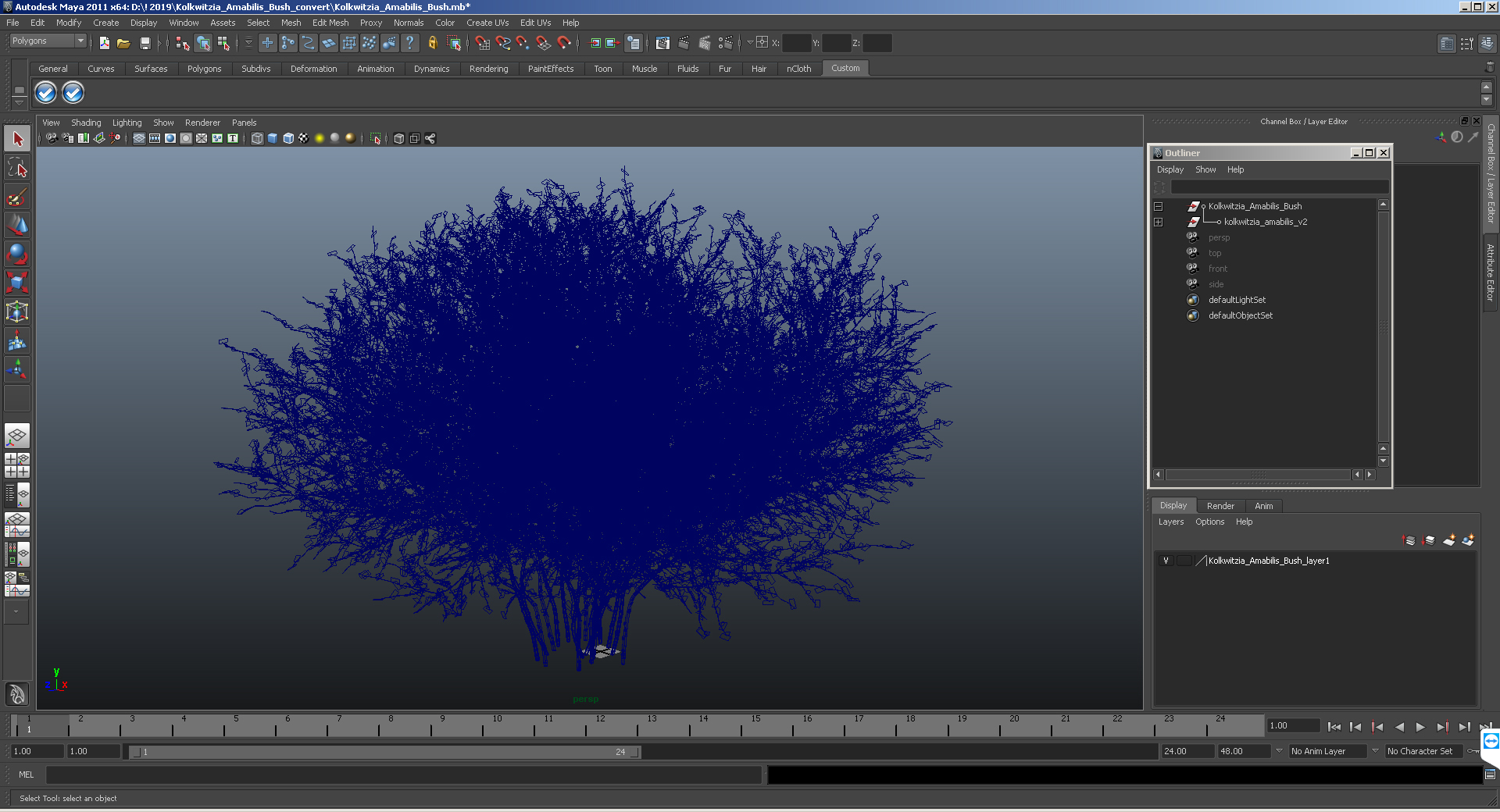 3D kolkwitzia amabilis bush - TurboSquid 1395828