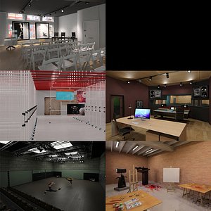 Studio 3D model - TurboSquid 1218574