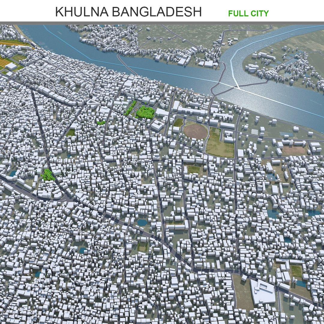 Khulna Bangladesh 3d Model Turbosquid 2100440