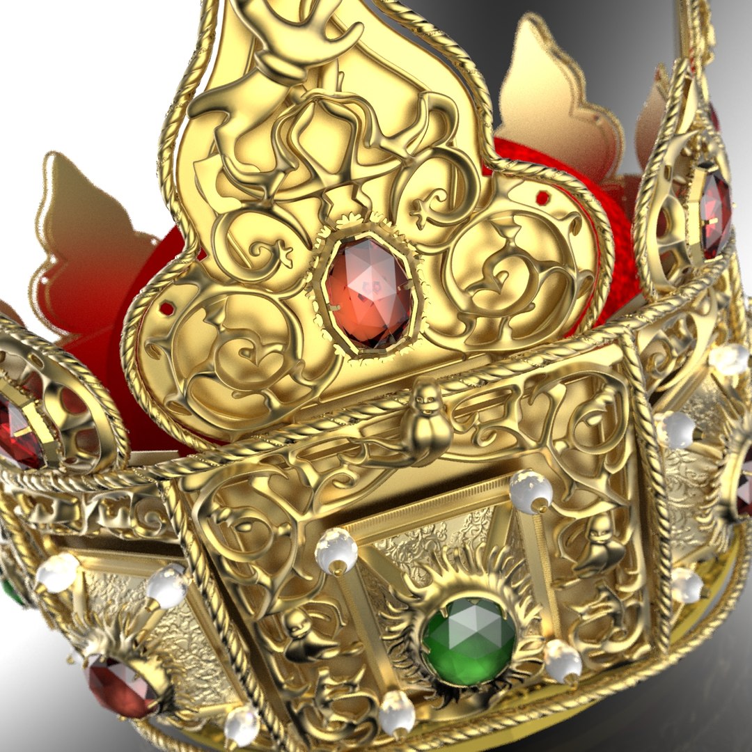 3d Model Luxury Crown Royal