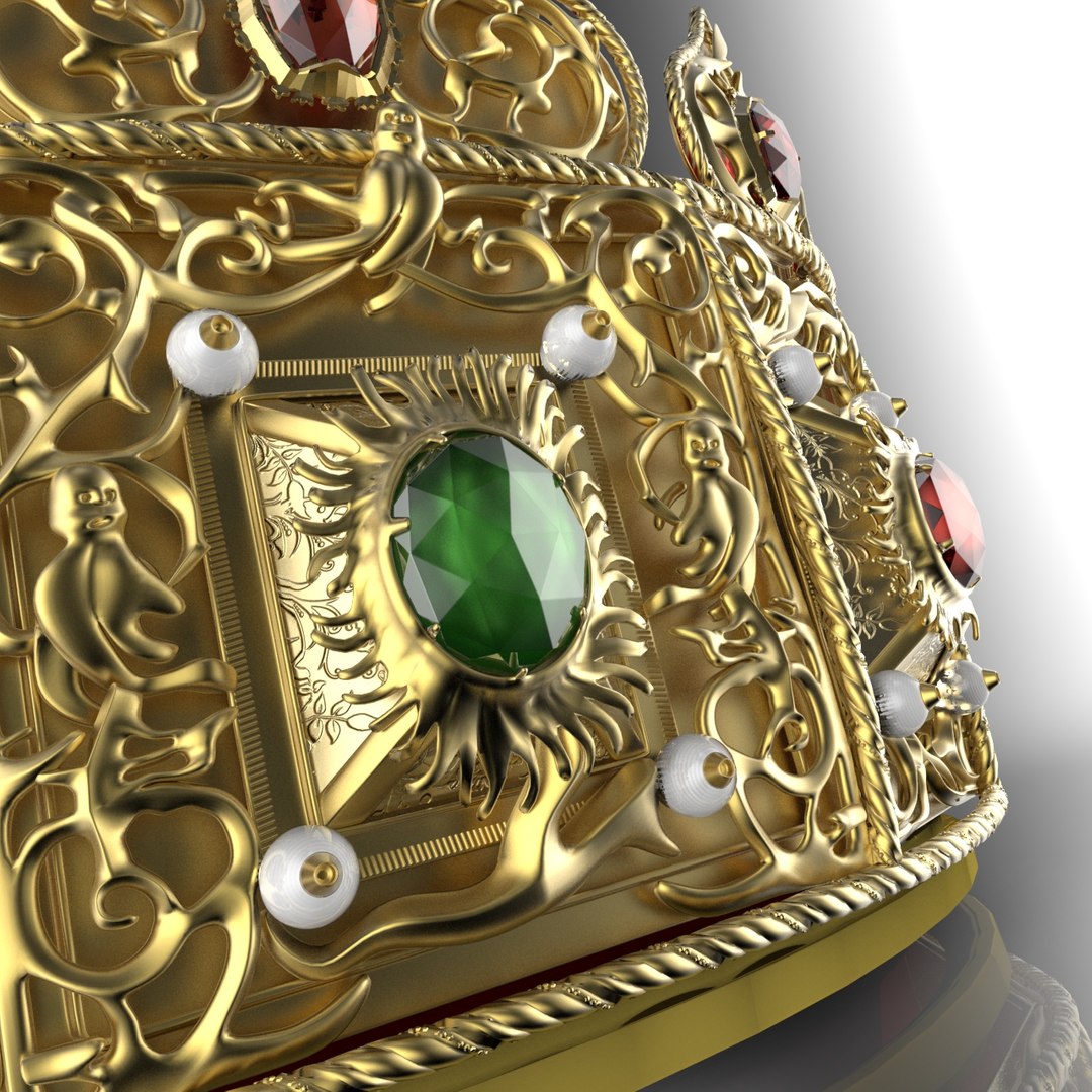 3d Model Luxury Crown Royal