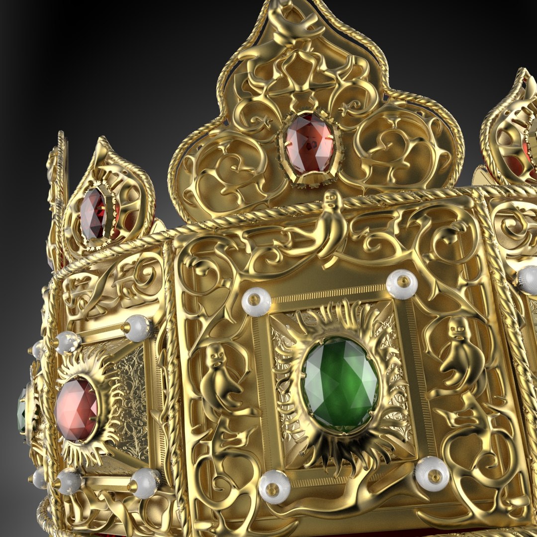 3d Model Luxury Crown Royal