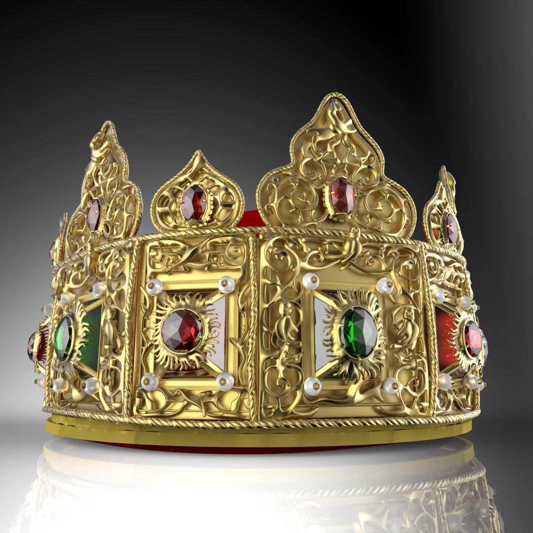 3d Model Luxury Crown Royal