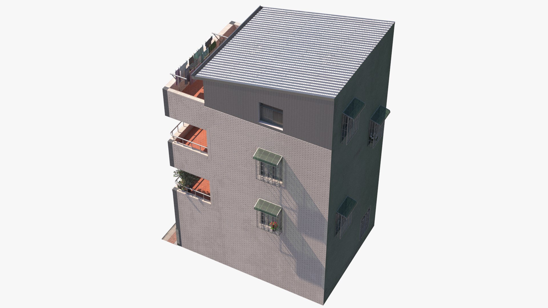 Taiwanese Building 13 3D Model - TurboSquid 2315245