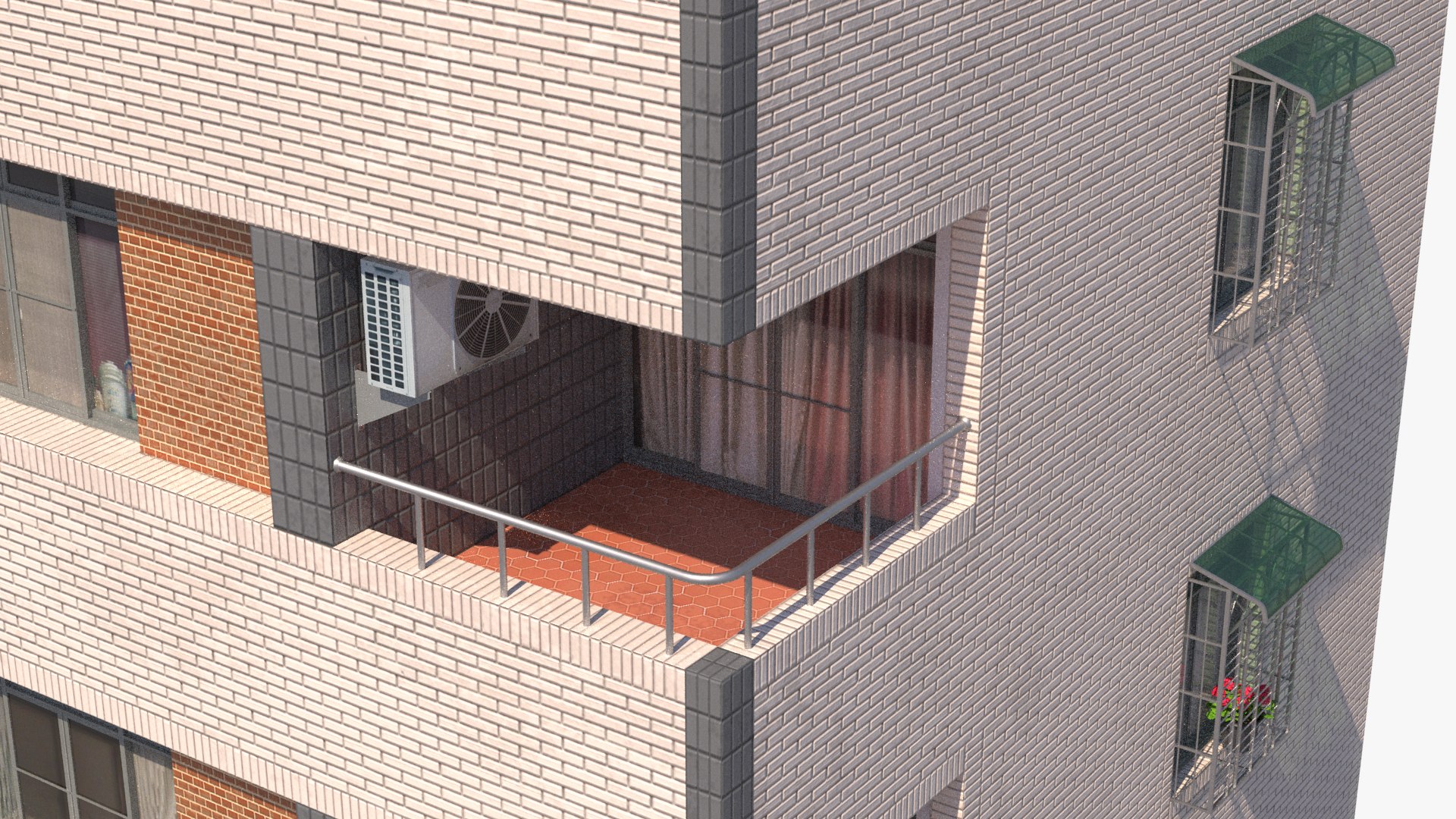 Taiwanese Building 13 3D Model - TurboSquid 2315245