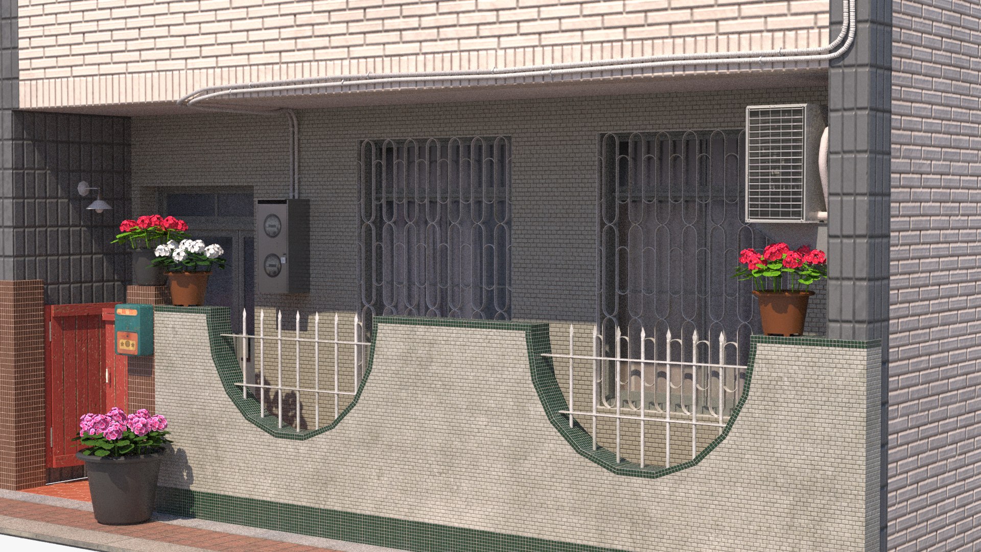 Taiwanese Building 13 3D Model - TurboSquid 2315245