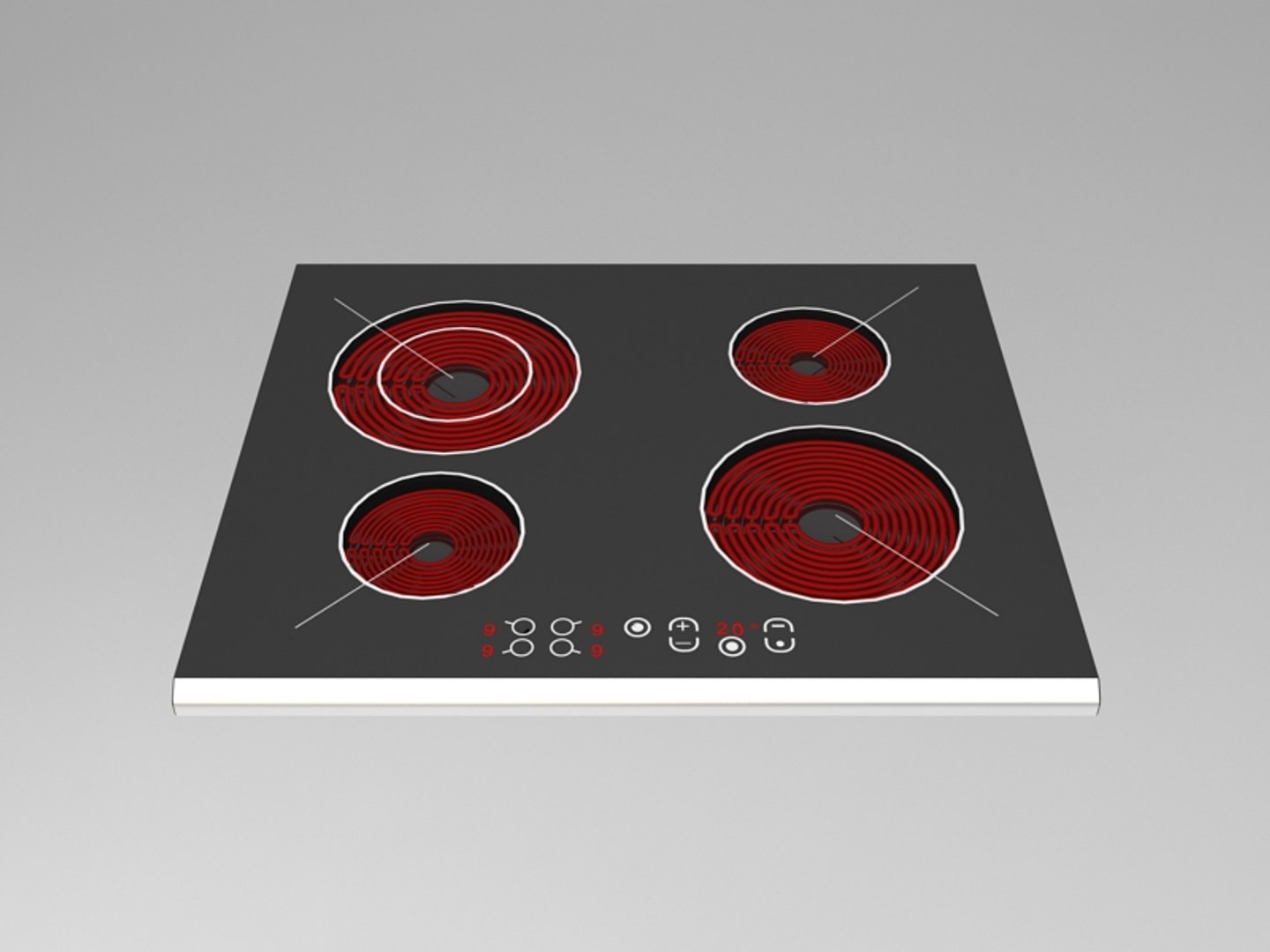 3d Model Electric Cooker