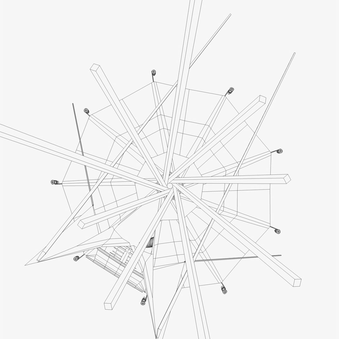 3d Tepee Structure