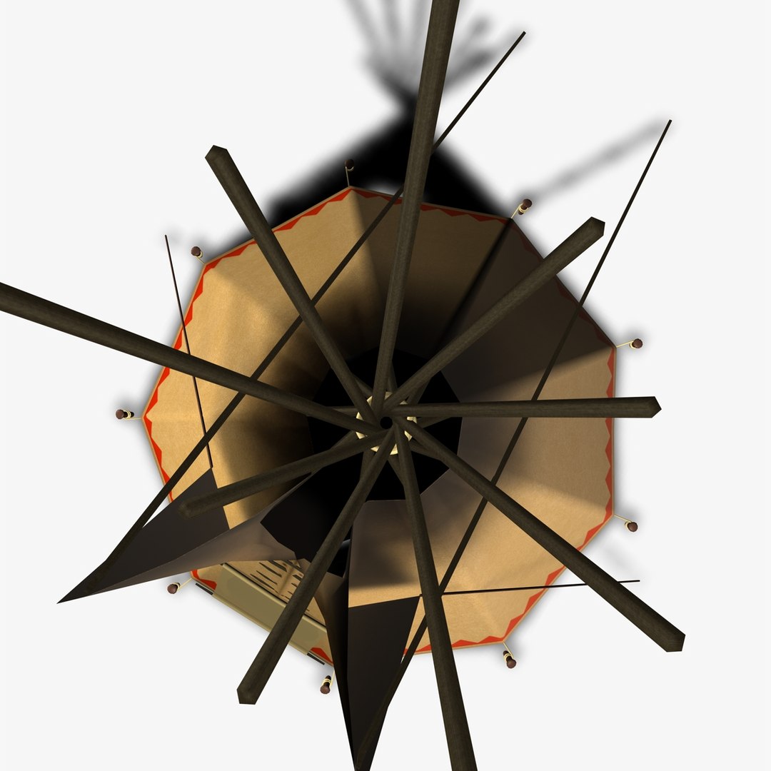 3d Tepee Structure