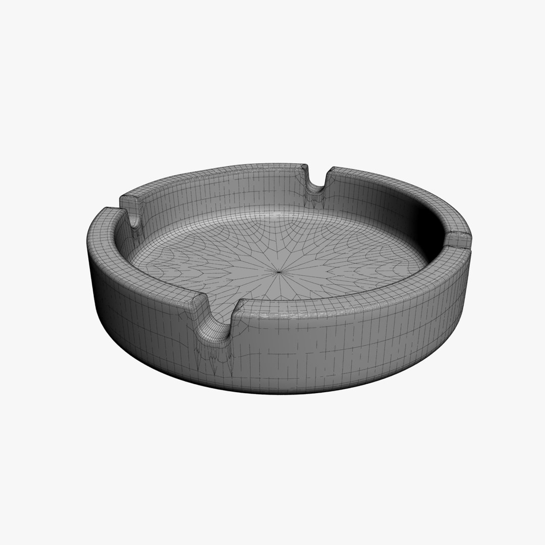 Free Ashtray 3d Model