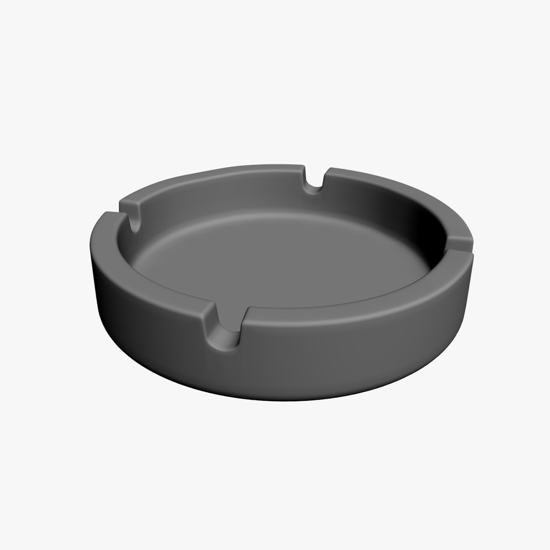 Free Ashtray 3d Model