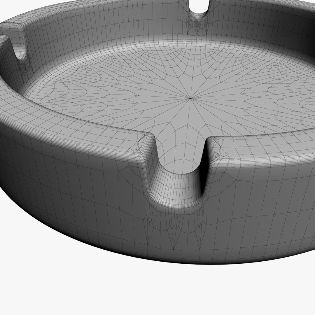 Free Ashtray 3d Model