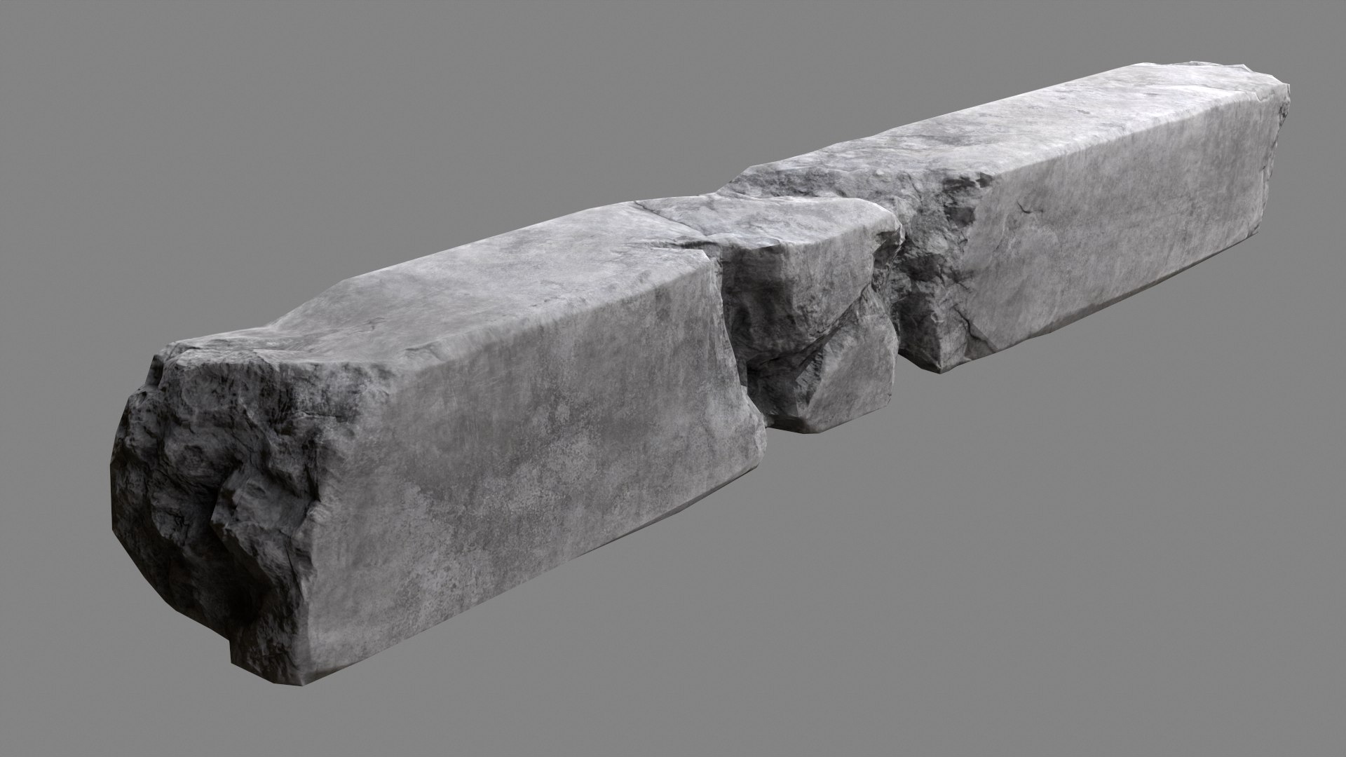 Concrete Column 3D - TurboSquid 1707081