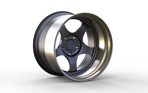 mag wheels 3d obj