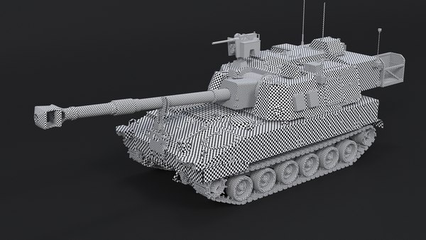 modelo 3d Obús M109A7 Paladín GR - TurboSquid 2008404