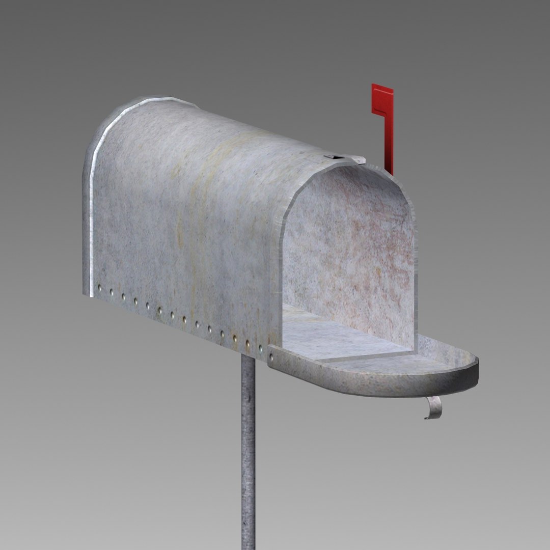 3d Model Mail Box Mailbox
