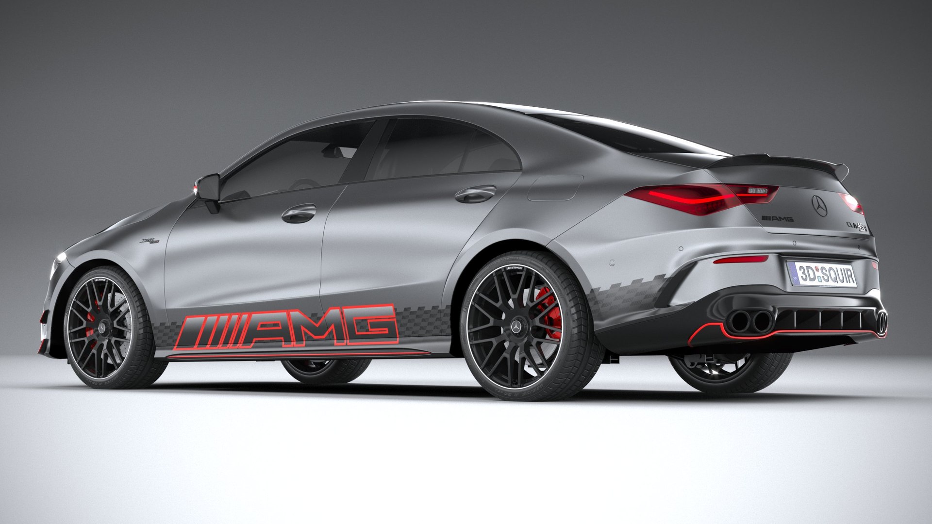 Mercedes-Benz CLA45 S AMG 2024 Model - TurboSquid 2032800