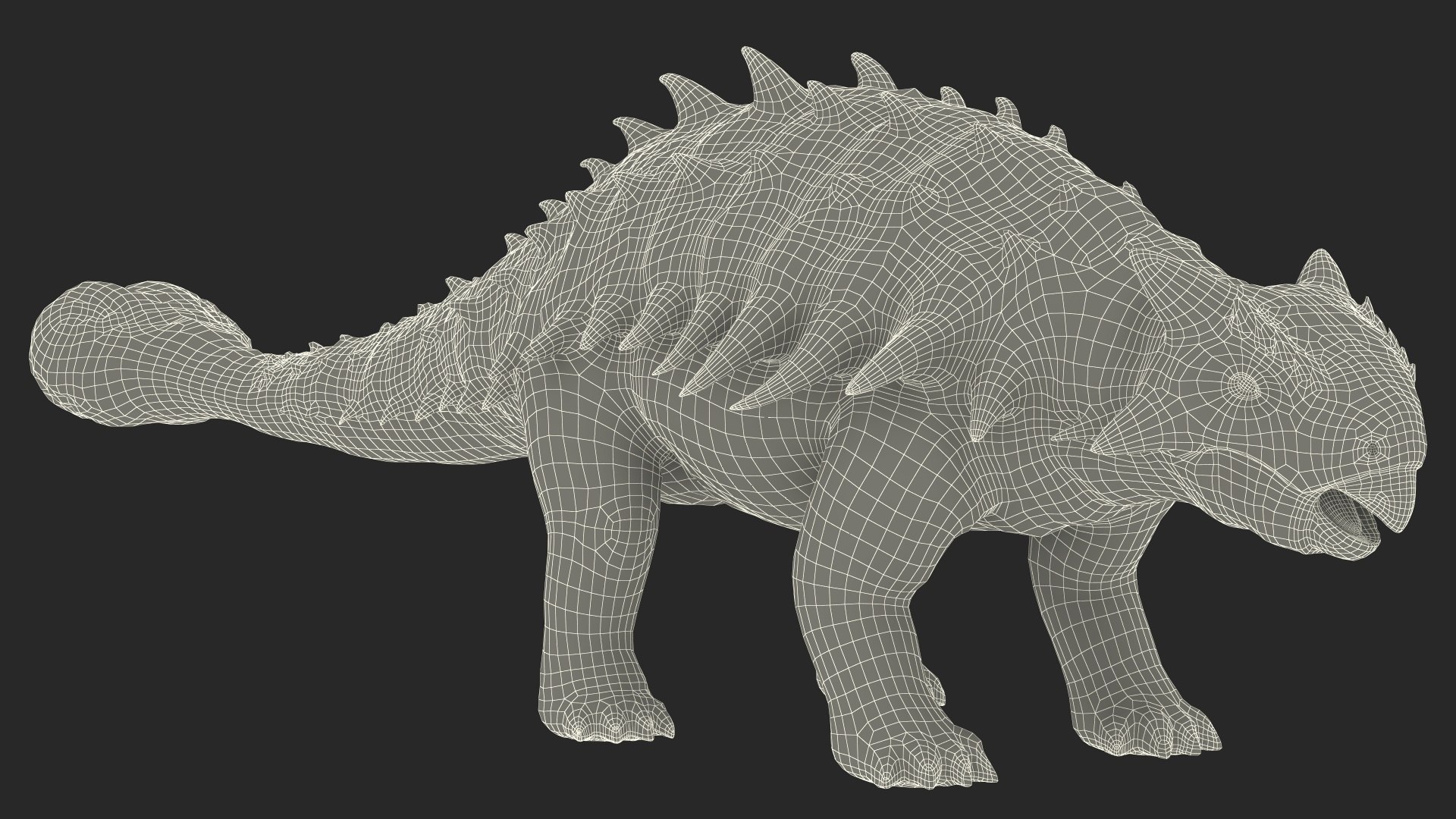 3D Ankylosaurus from Desert Habitats Rigged model - TurboSquid 2174315
