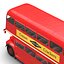 3d London Bus Routemaster Model