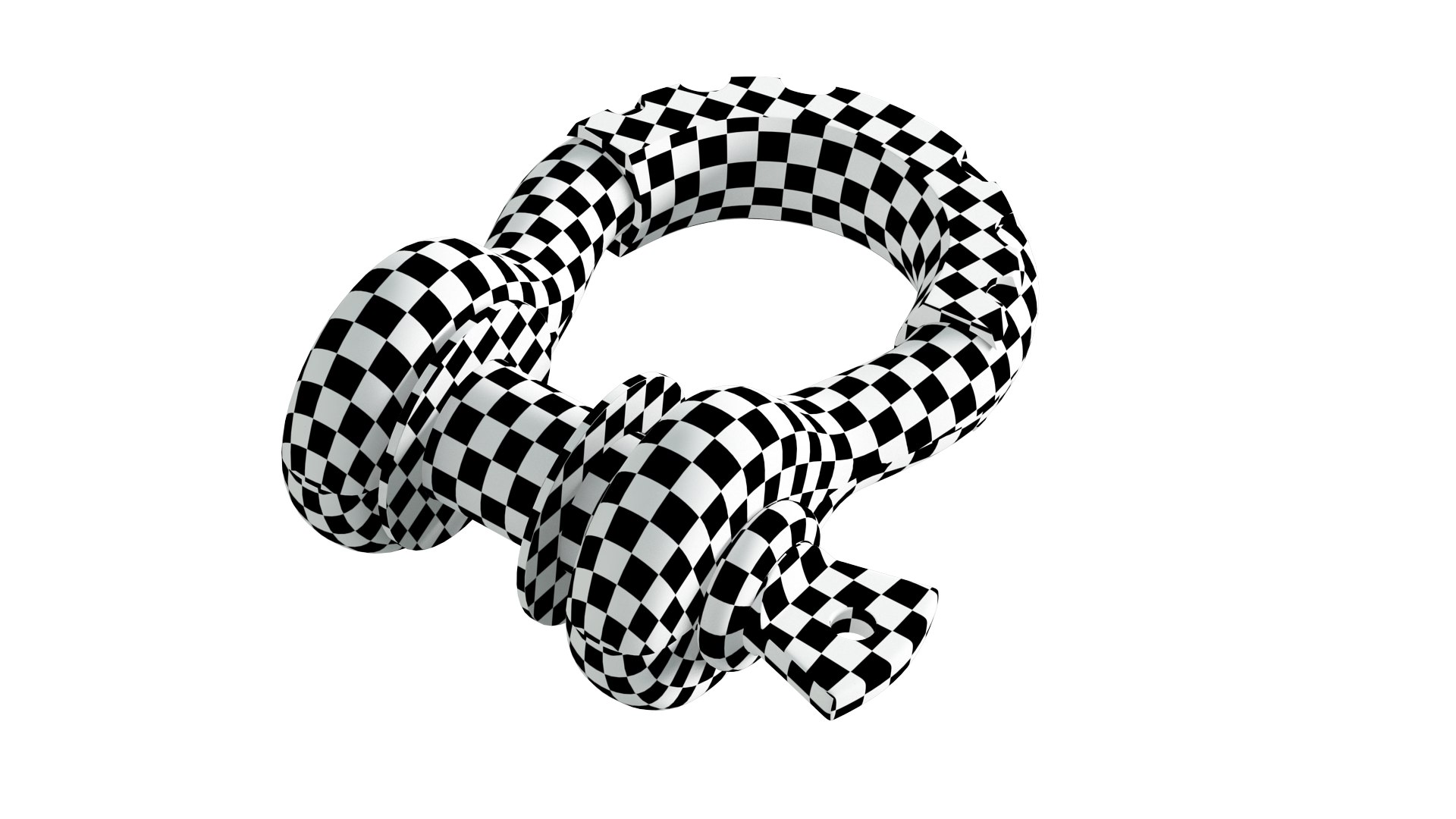 D-Ring Shackle 3D Model - TurboSquid 2048288