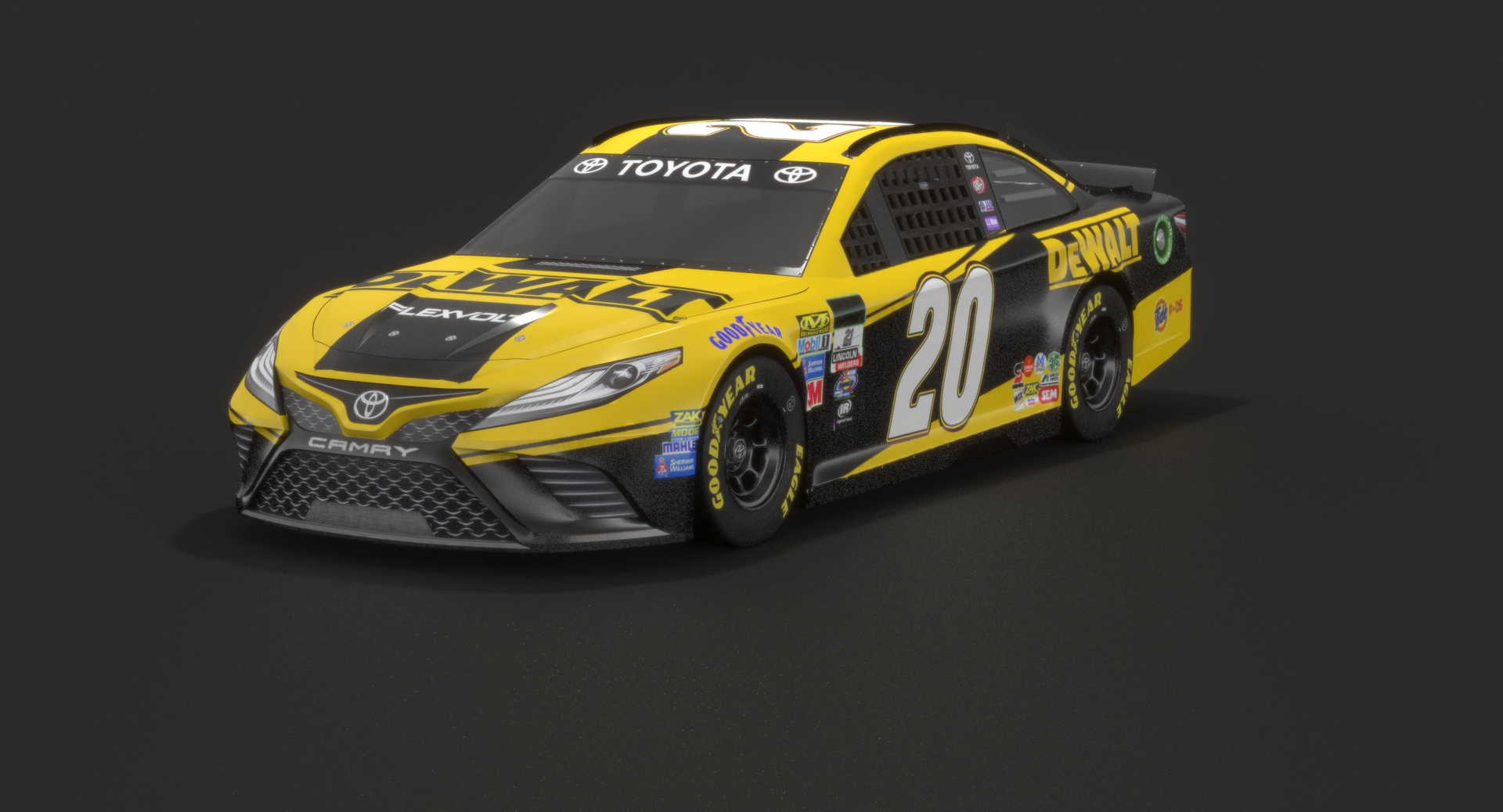 Joe Gibbs Racing Nascar 3D Model - TurboSquid 1253630