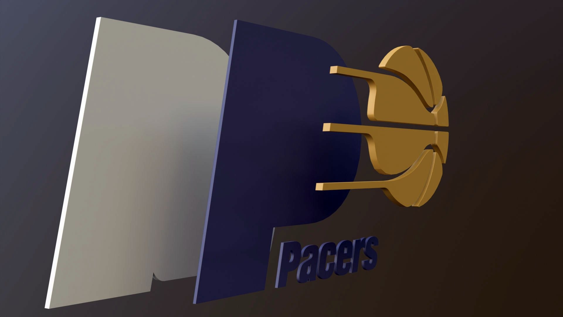 3D Indiana Pacers Keychan Printable And Renderable Model - TurboSquid ...