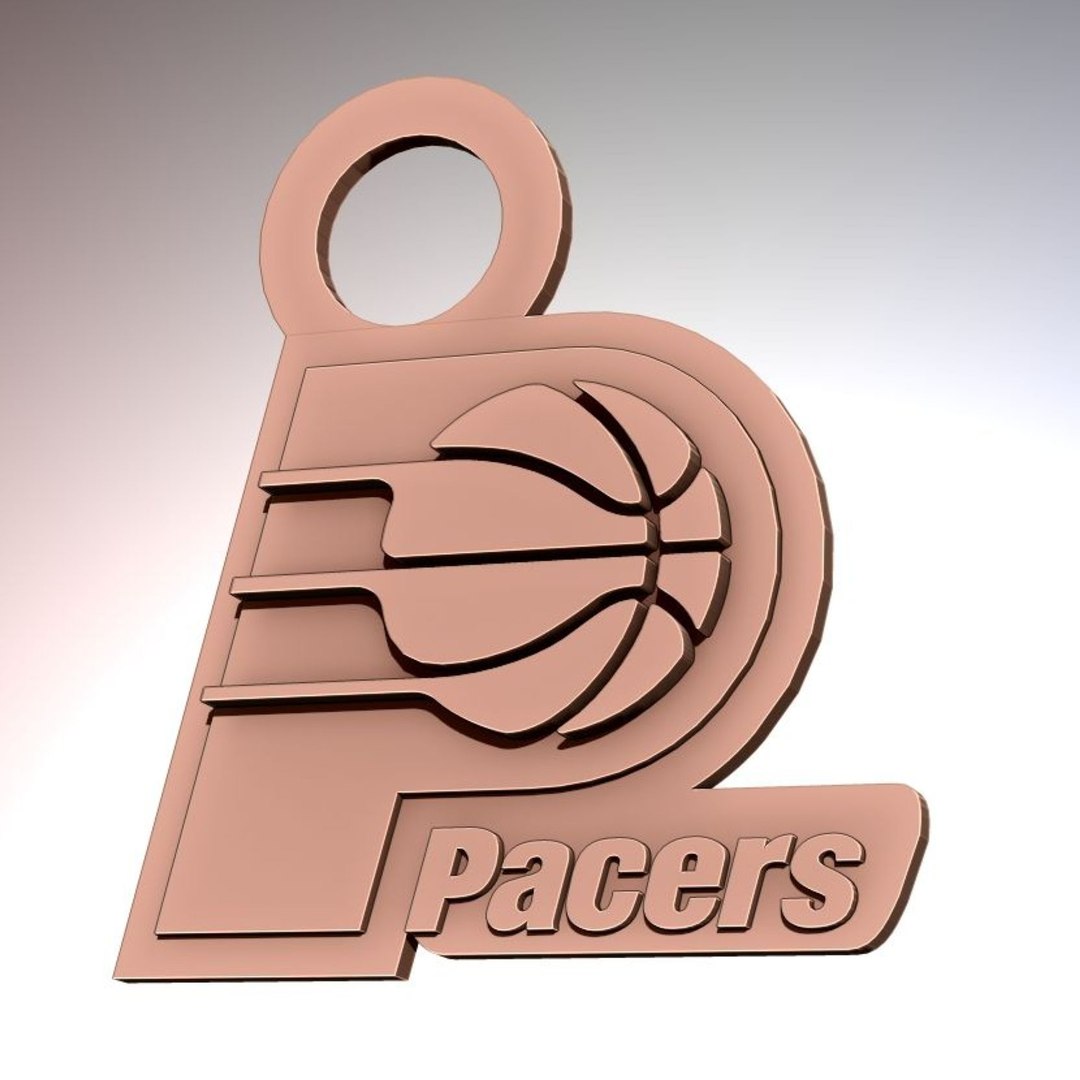 3D Indiana Pacers Keychan Printable And Renderable Model - TurboSquid ...