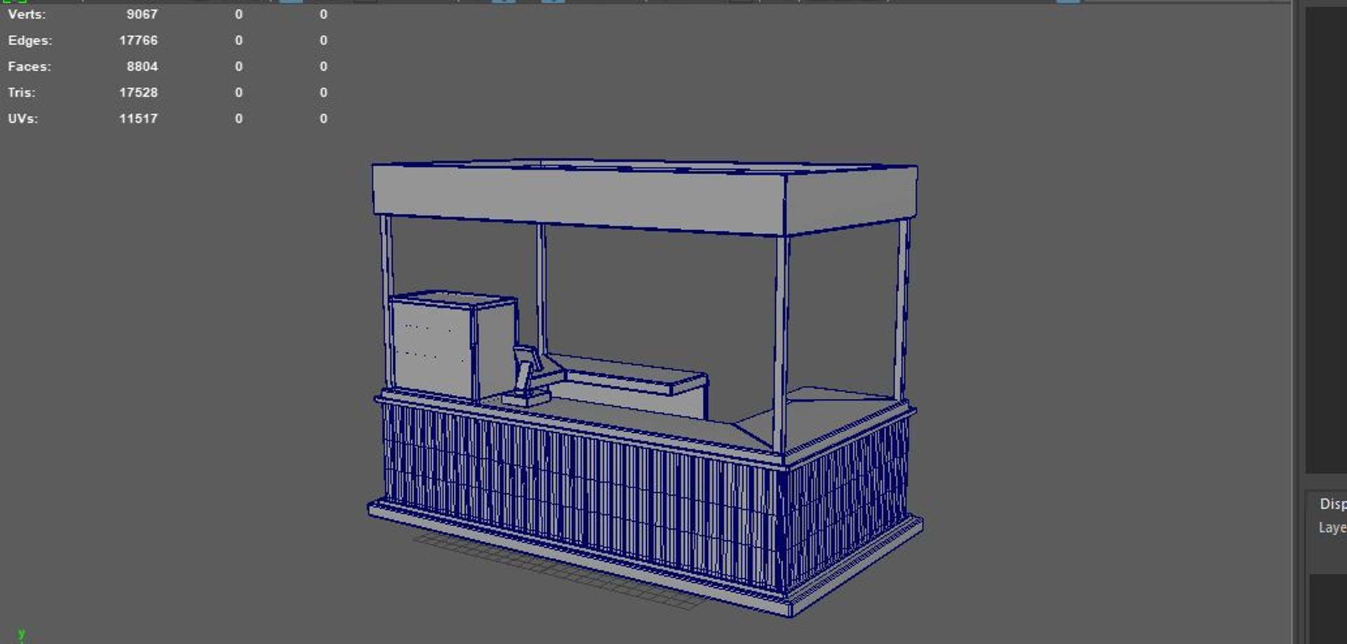 Mall Food Court 3D Model 3D - TurboSquid 2344434