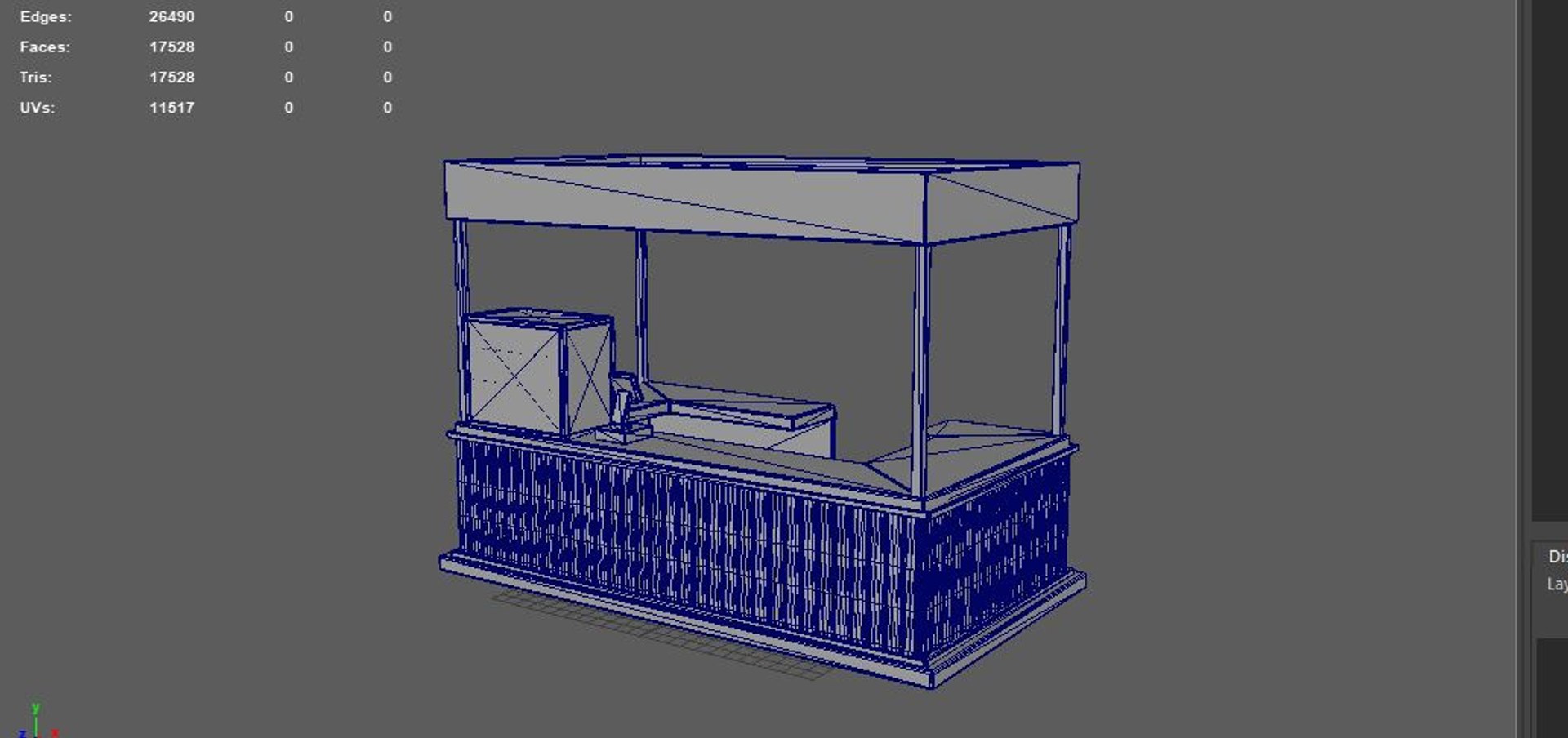 Mall Food Court 3D Model 3D - TurboSquid 2344434