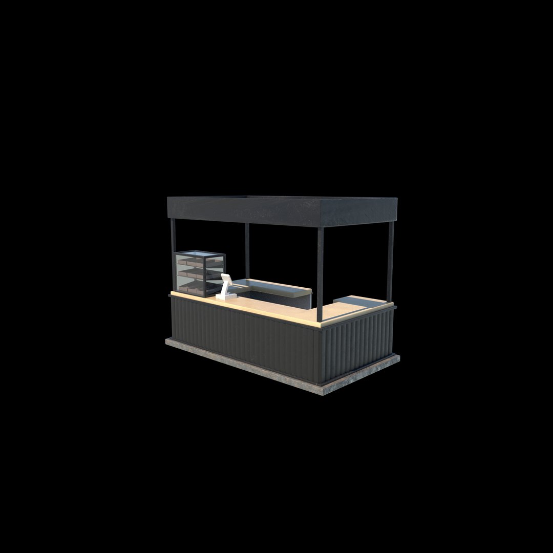 Mall Food Court 3D Model 3D - TurboSquid 2344434