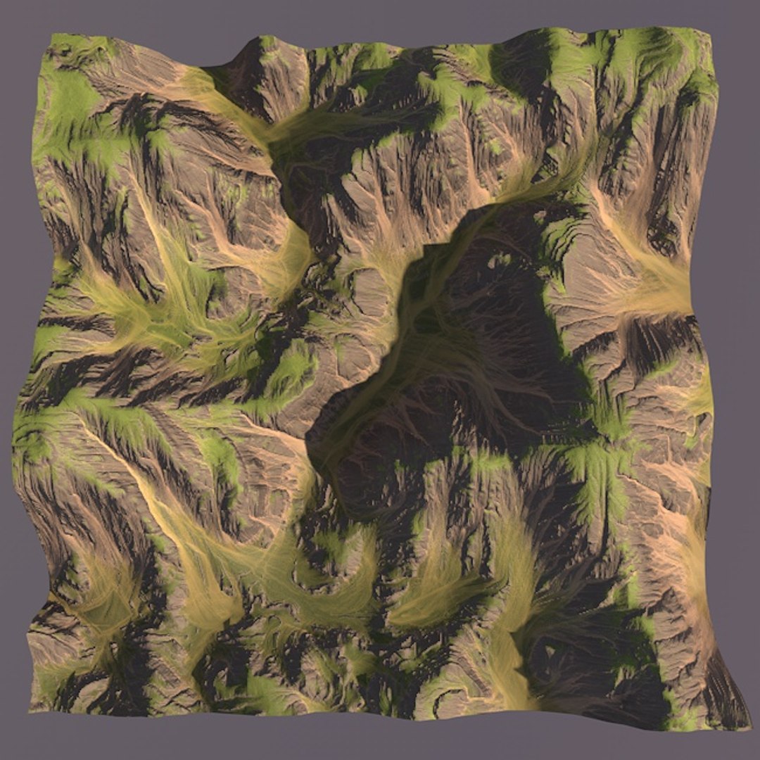 Mountain Maps Terrain Max