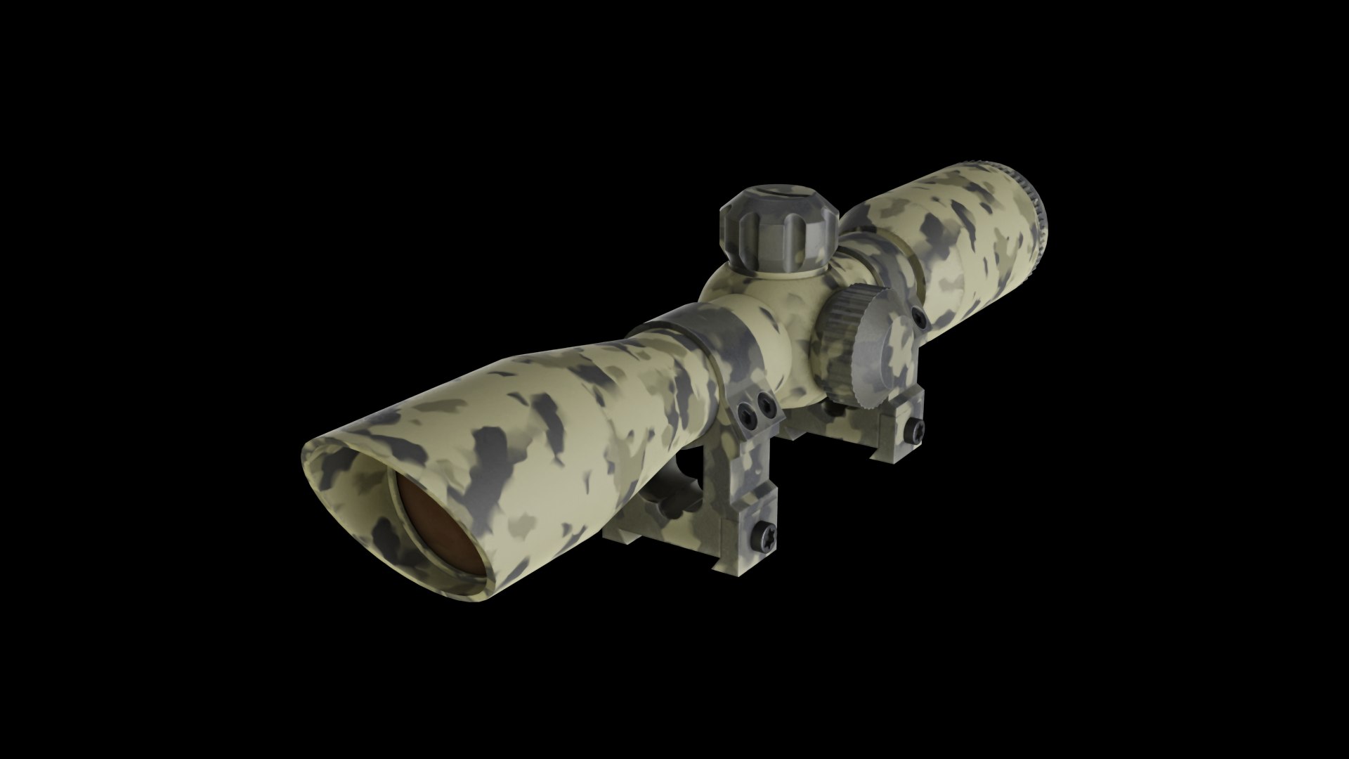 MILITARY -SCOPE 3D Model - TurboSquid 2086679