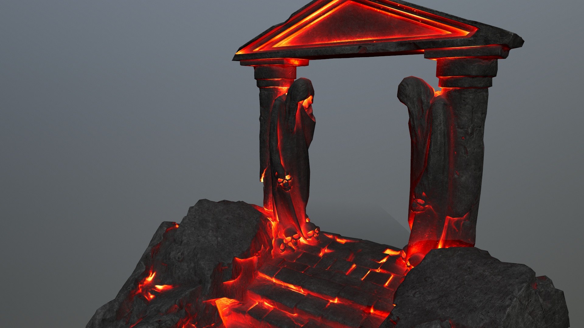 Souls Gate 3D Model - TurboSquid 2030811