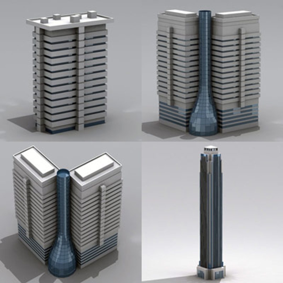 3ds Max Skyscraper Ii