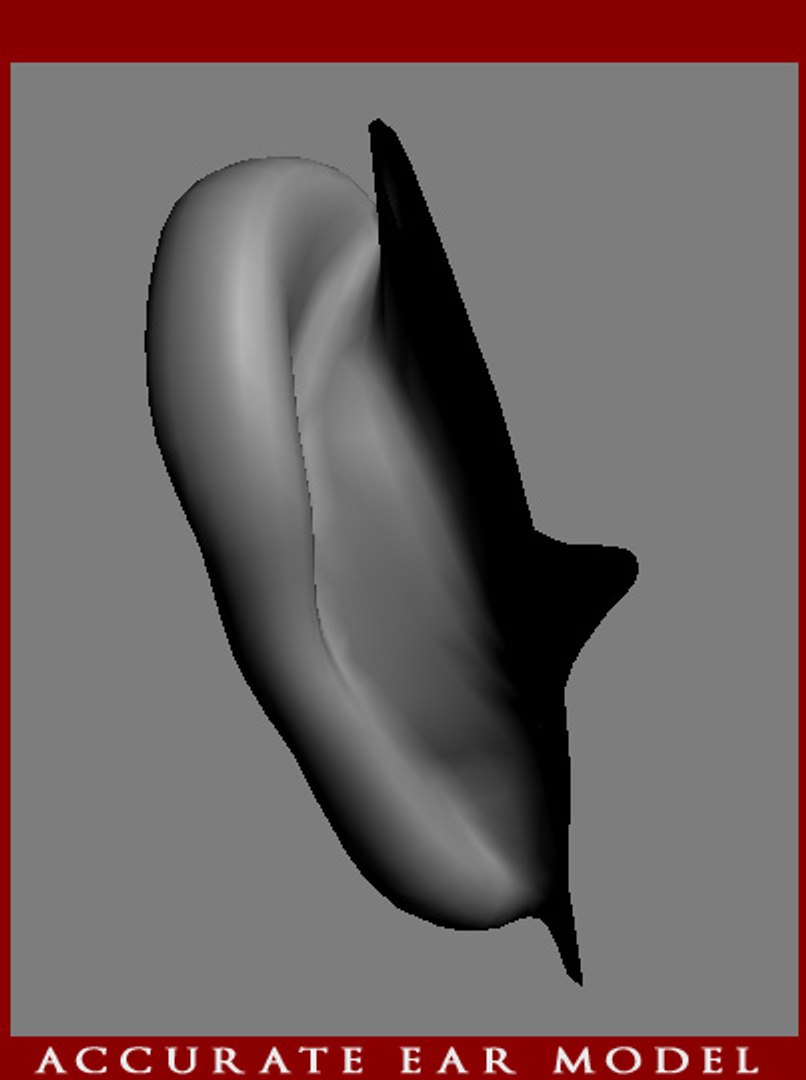 3d Accurate Human Ear Modeled