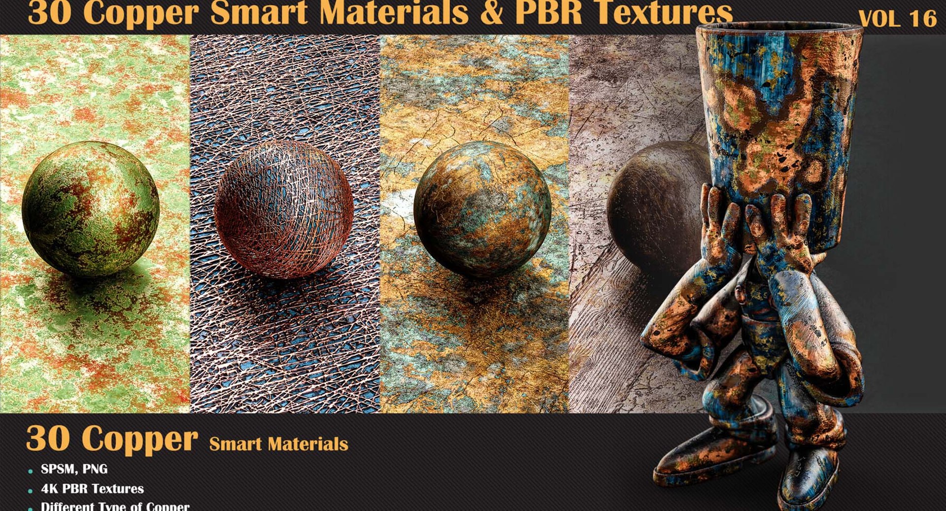 280 Smart Materials Bundle 3D Model - TurboSquid 2244317