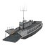 landing craft utility class 3d max