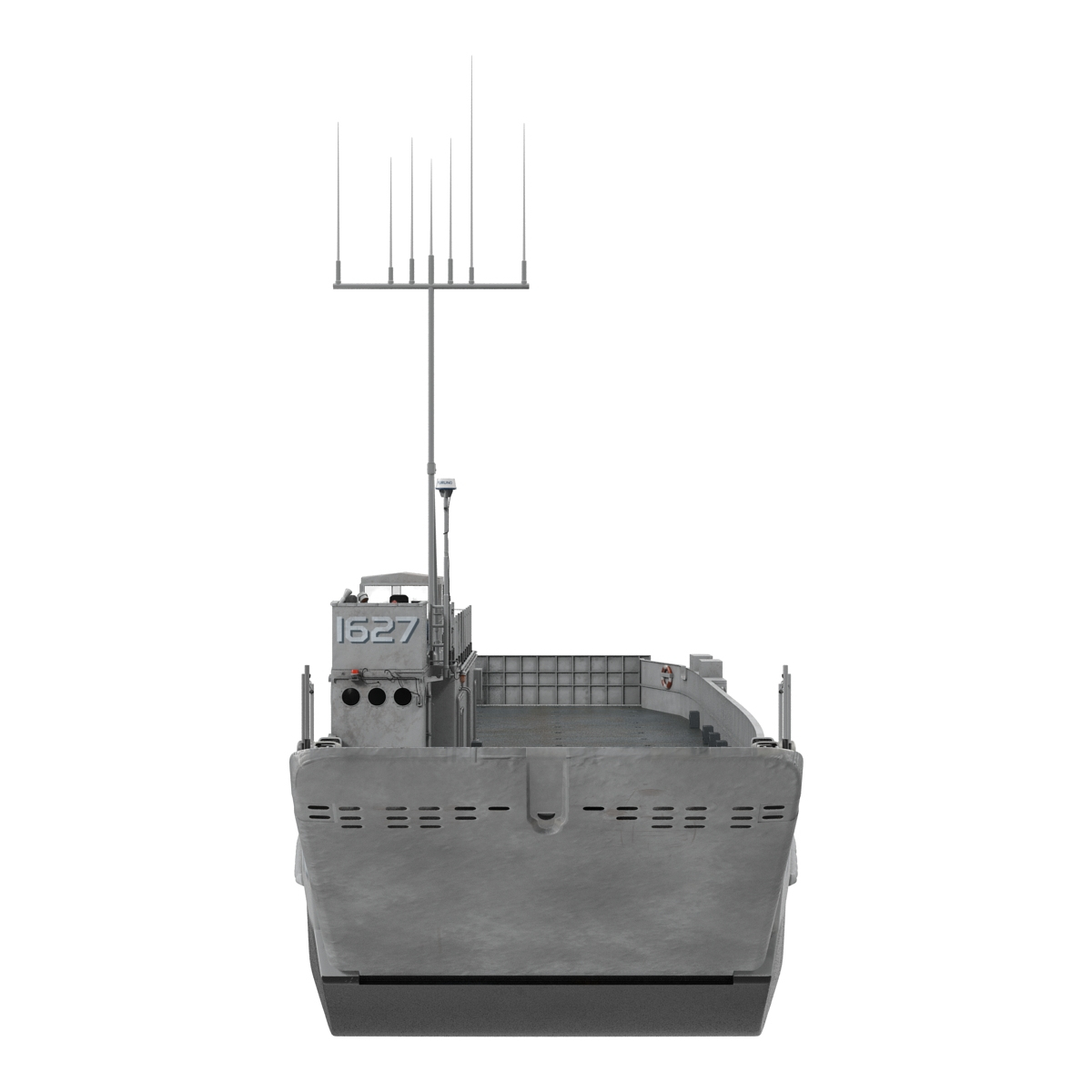 landing craft utility class 3d max