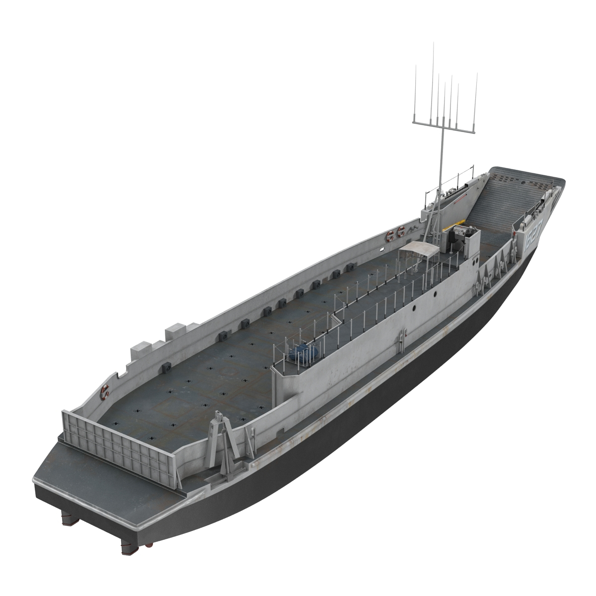 landing craft utility class 3d max