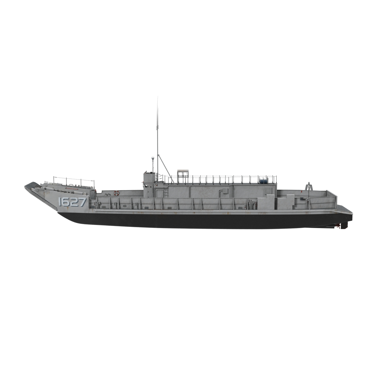 landing craft utility class 3d max