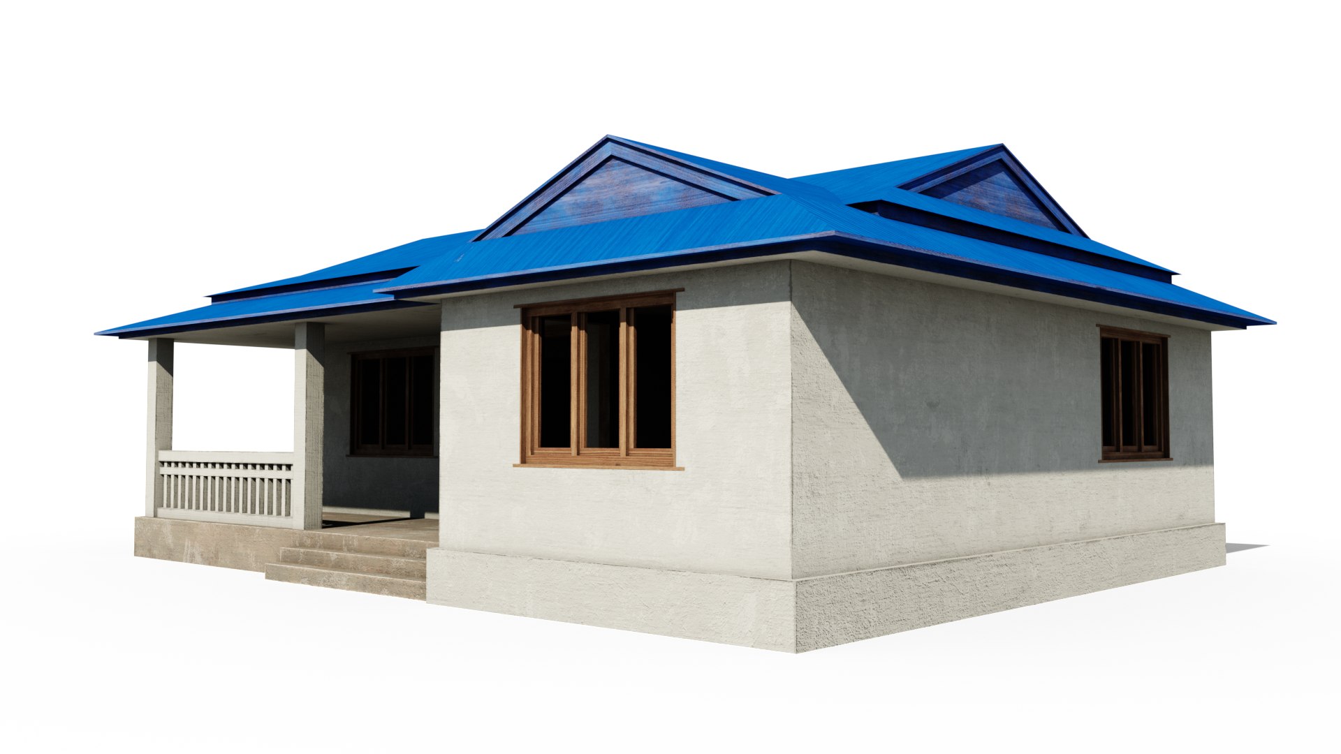 Sturdy House 3D - TurboSquid 1882077