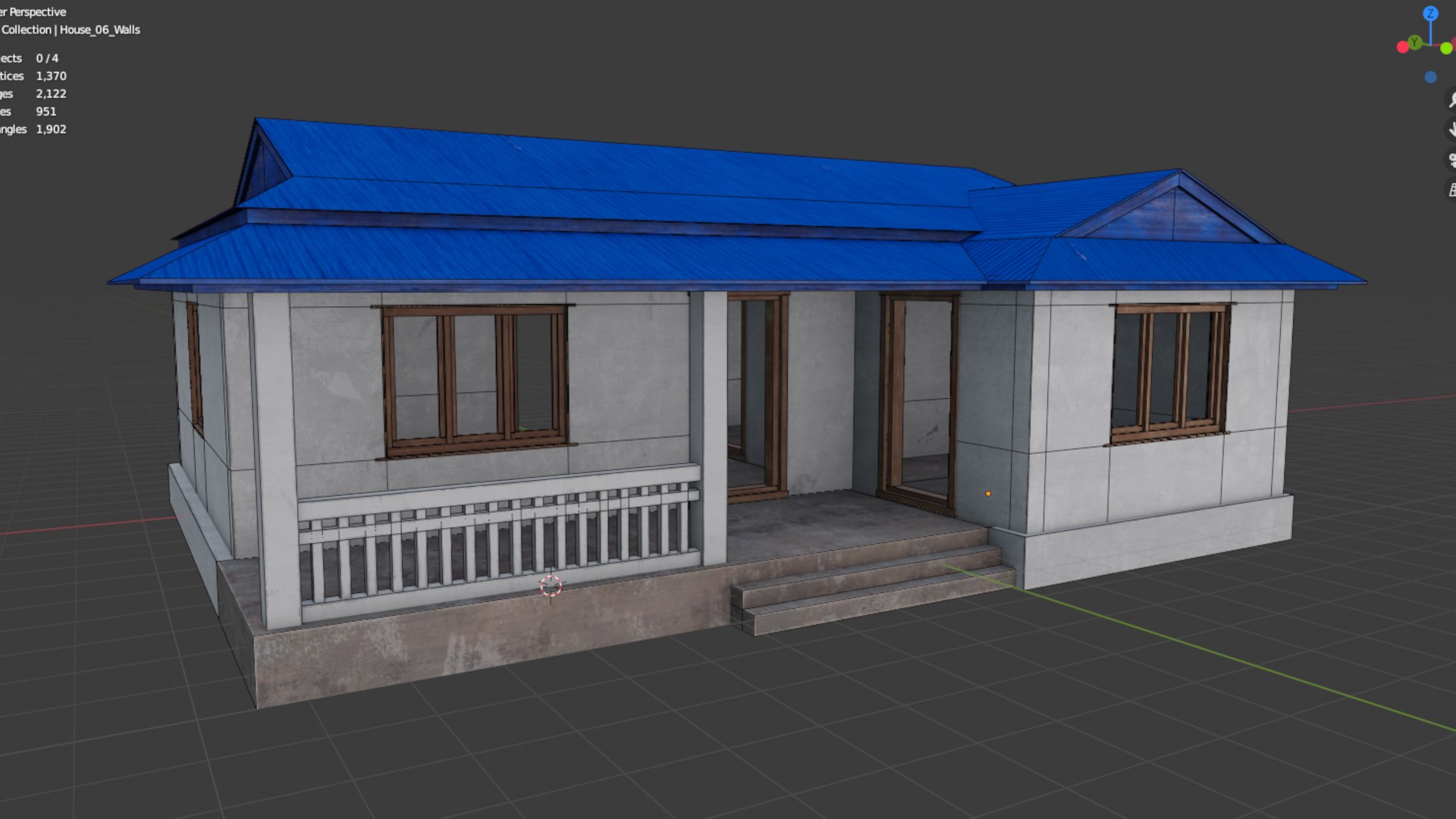 Sturdy House 3D - TurboSquid 1882077