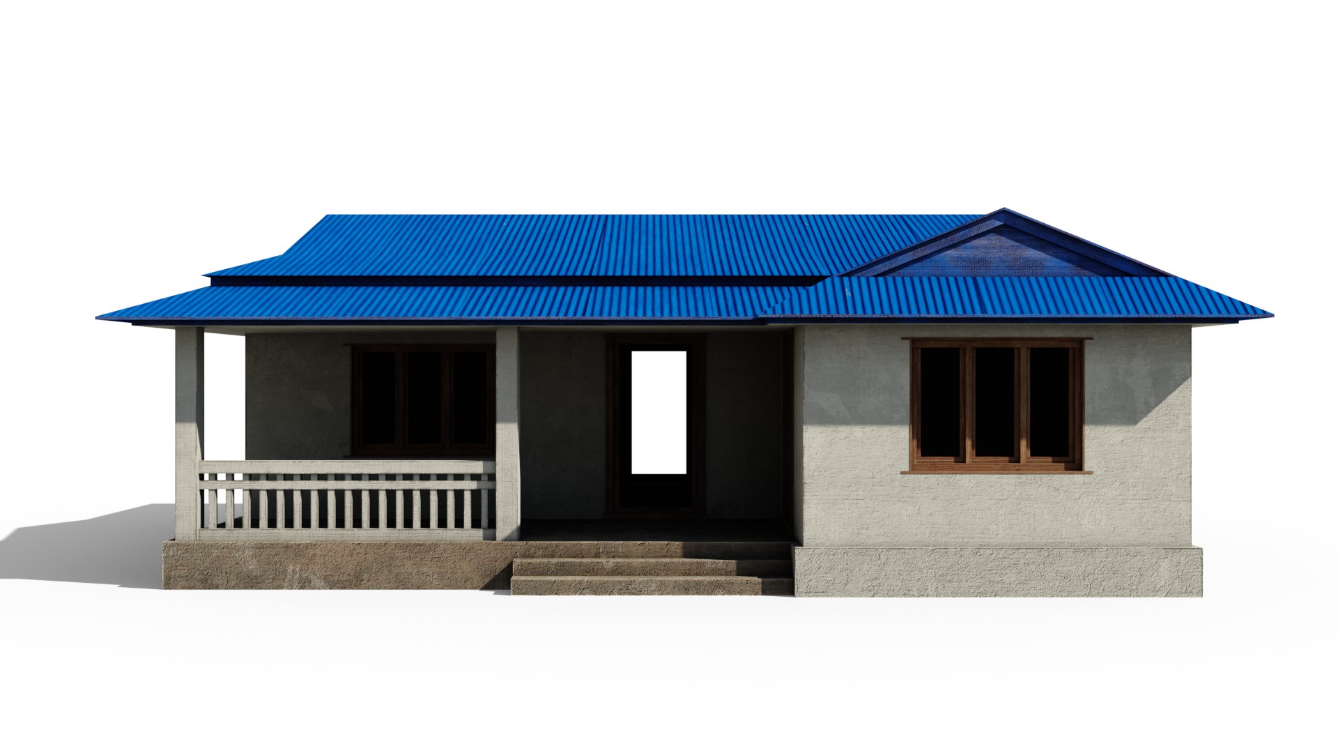 Sturdy House 3D - TurboSquid 1882077